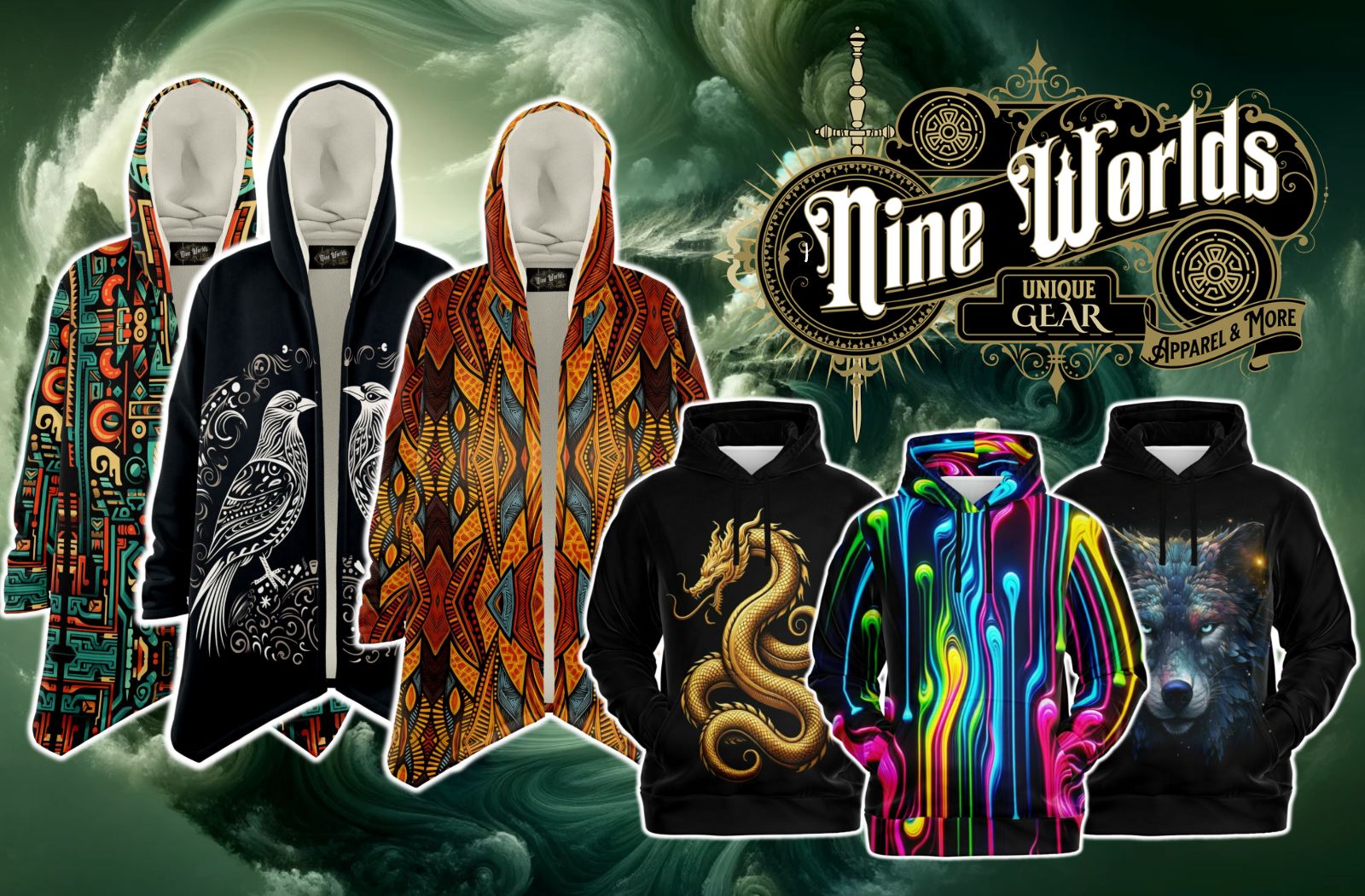 Nine Worlds Gear - Apparel and More